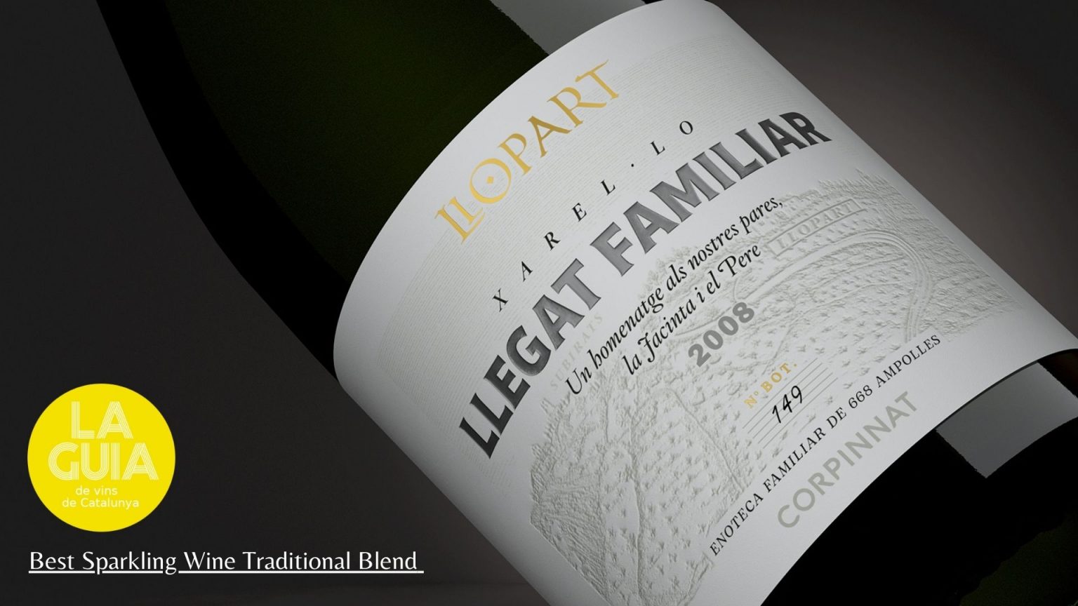 Llopart Llegat Familiar, Best Traditional Sparkling Wine – Llopart
